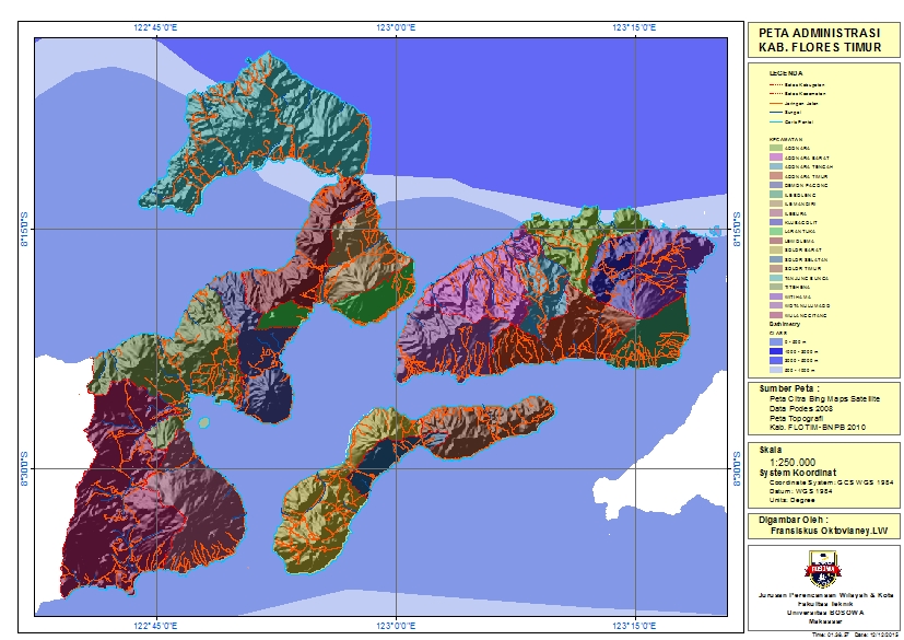 MAPPING: PETA ADMINISTRASI KABUPATEN FLORES TIMUR