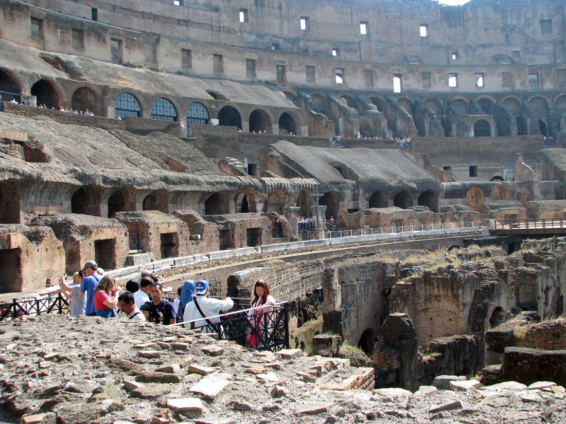 The Bell Curve of Life: Rome: Colosseum 1st Level