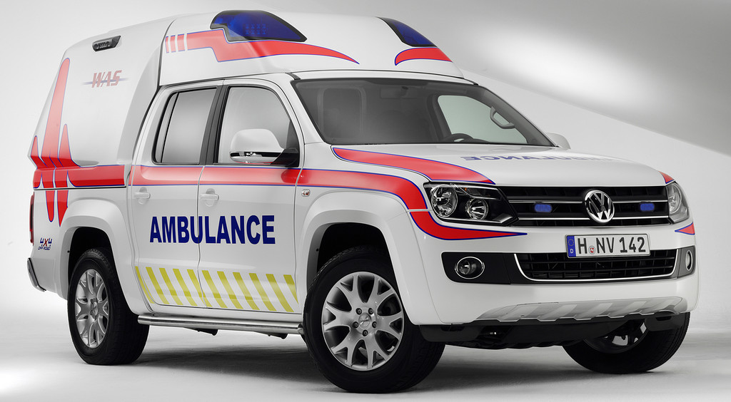 Volkswagen shows Amarok as four-wheel drive ambulance | CAR