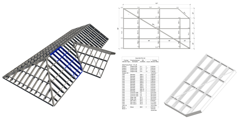 Revit Add-Ons: Metal Framing Roof+ – “Turbocharger for Steel Frame ...