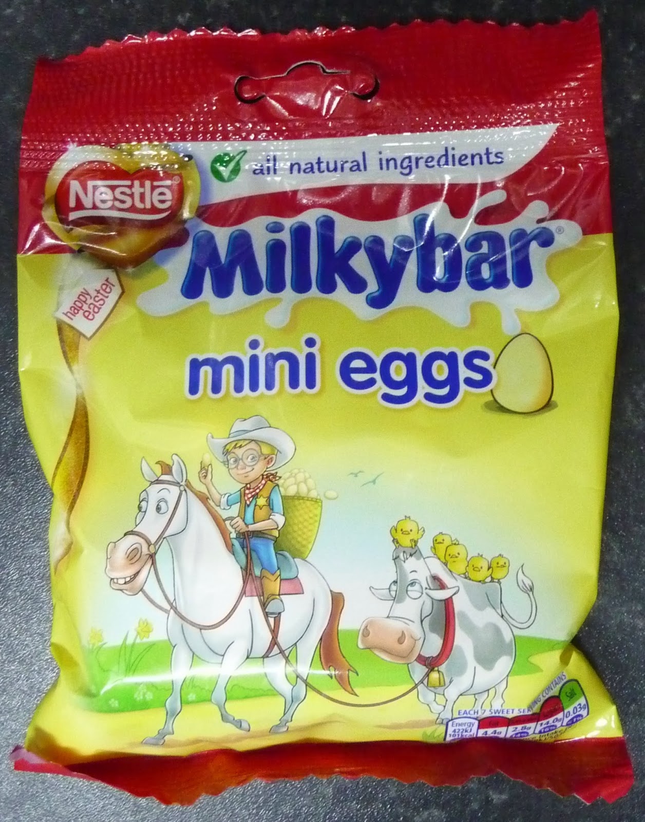Something to look forward to: Nestlé Milkybar: Mini eggs