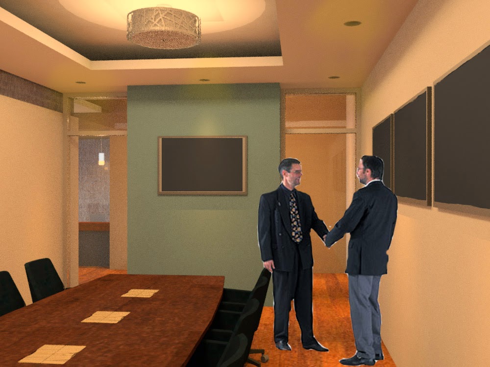 Taylor Wilson Interior Design Portfolio: Revit Office Design