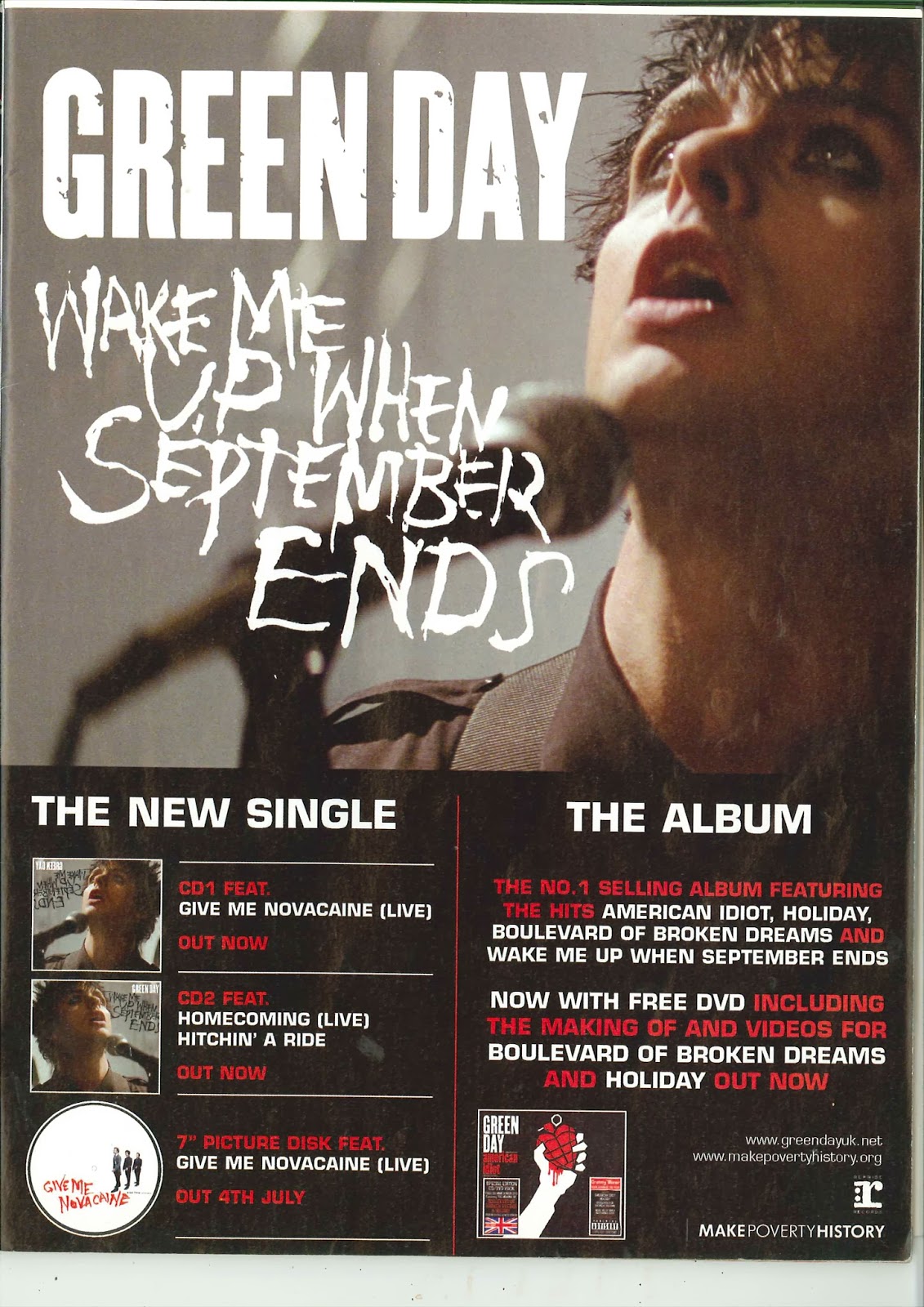 Advanced Media: Green Day Album Advert Analysis