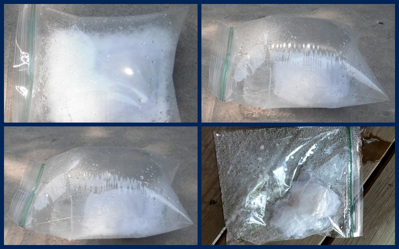 Fabiana Carter : Exploding ziploc bags