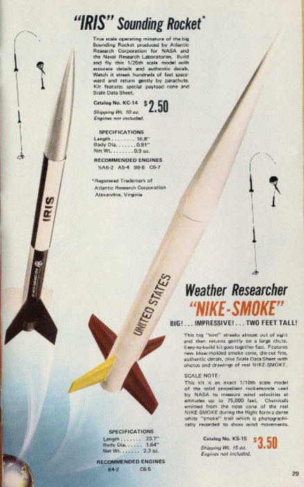 Model Rocket Building: Nike Smoke Comparisons