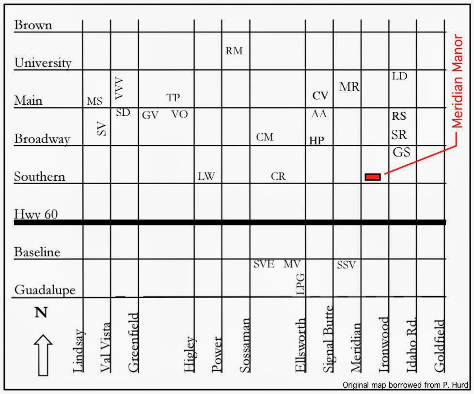 Dance Literacy: Map To Mesa Dance Locations