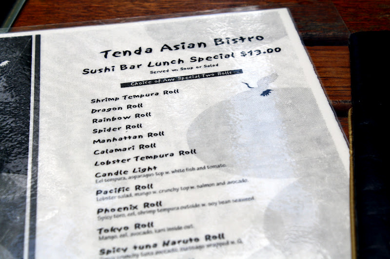 An Immovable Feast: Tenda Asian Bistro
