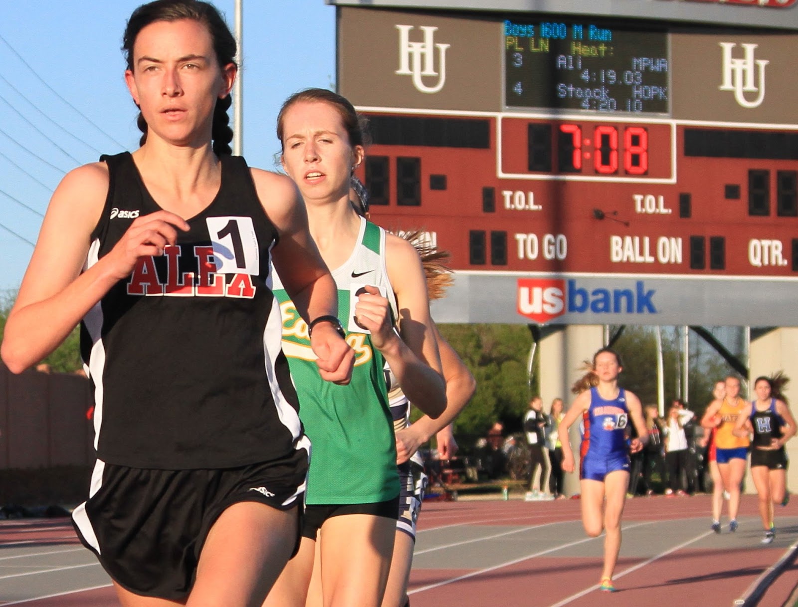 Down the Backstretch: Miles List Girl's 1600