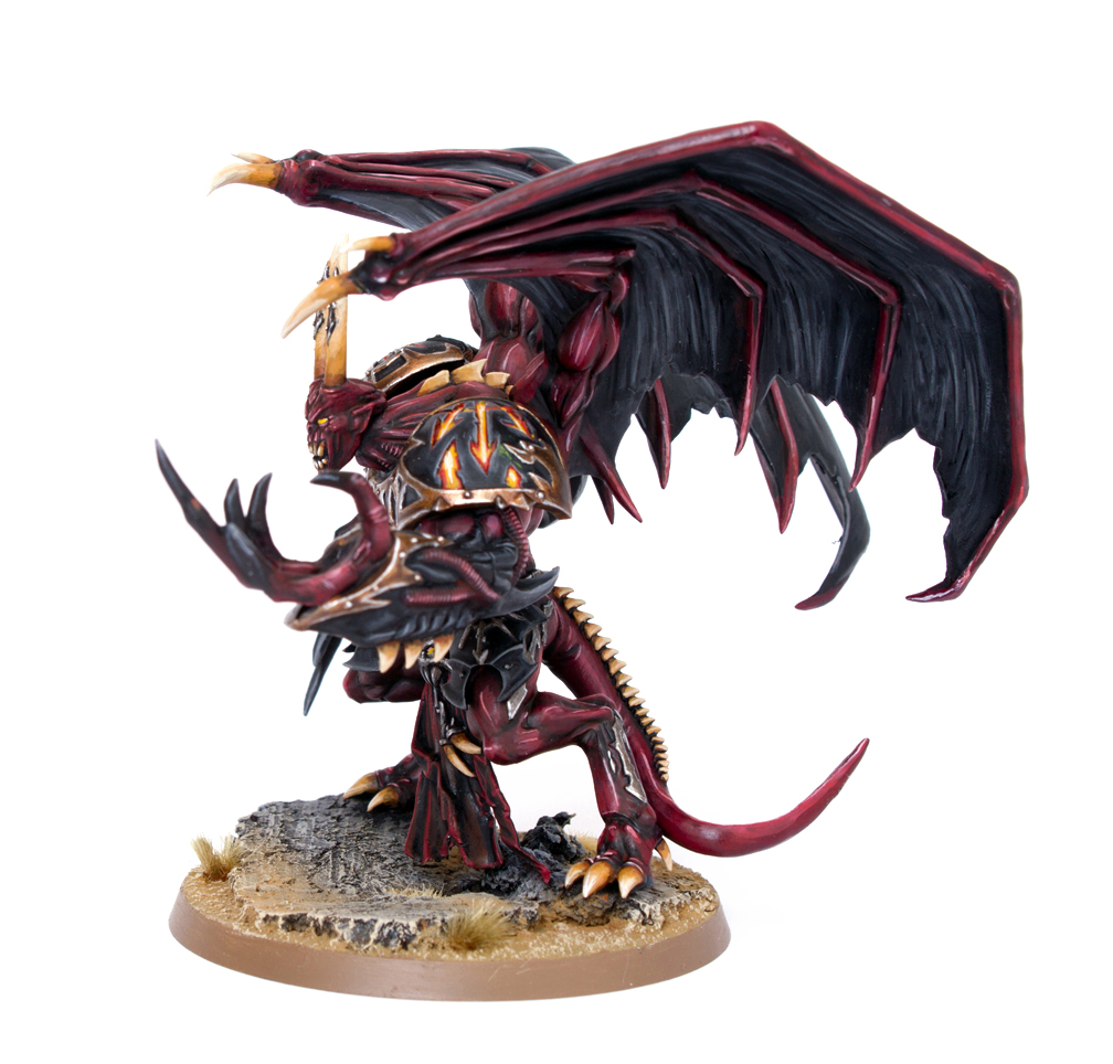 Showcase: Chaos Space Marine Daemon Prince of the Black Legion - Tale ...