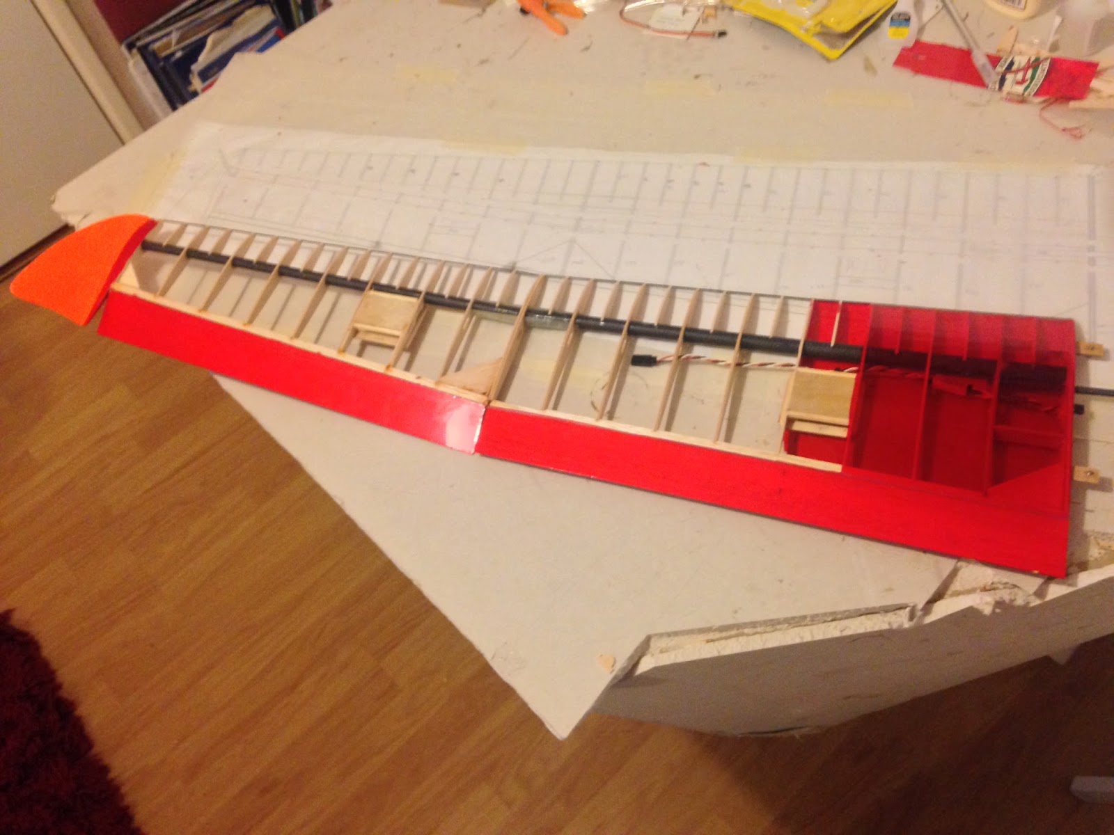 A470 Soaring: Thermal Instinct F5J Wing Rebuild