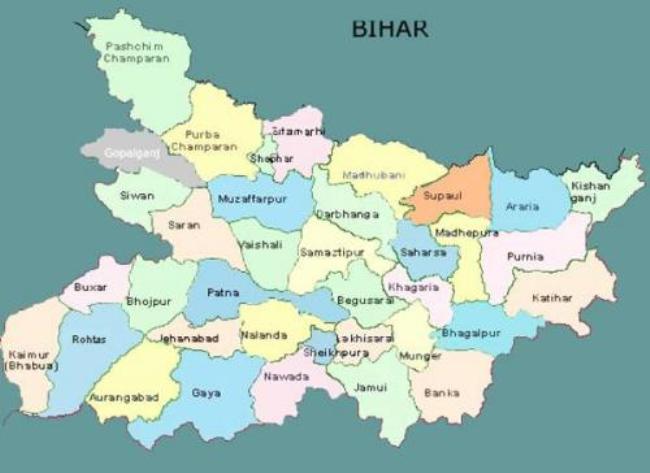 Bihar Map