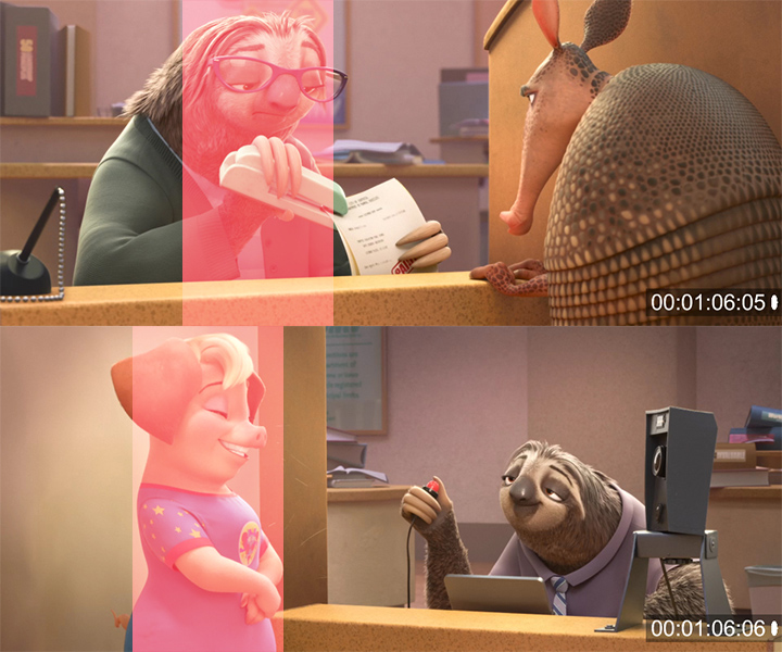 Colorful Animation Expressions: ZOOTOPIA Trailer #4: Smooth Continuity ...