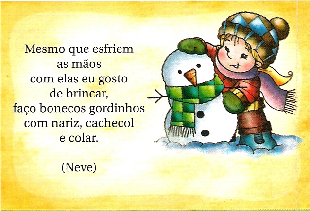 Educação Solidária: Adivinhas de Inverno