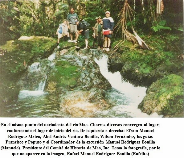 Mao en la Historia: MEMORIAS DE UNA EXCURSIÓN AL NACIMIENTO DEL RÍO MAO