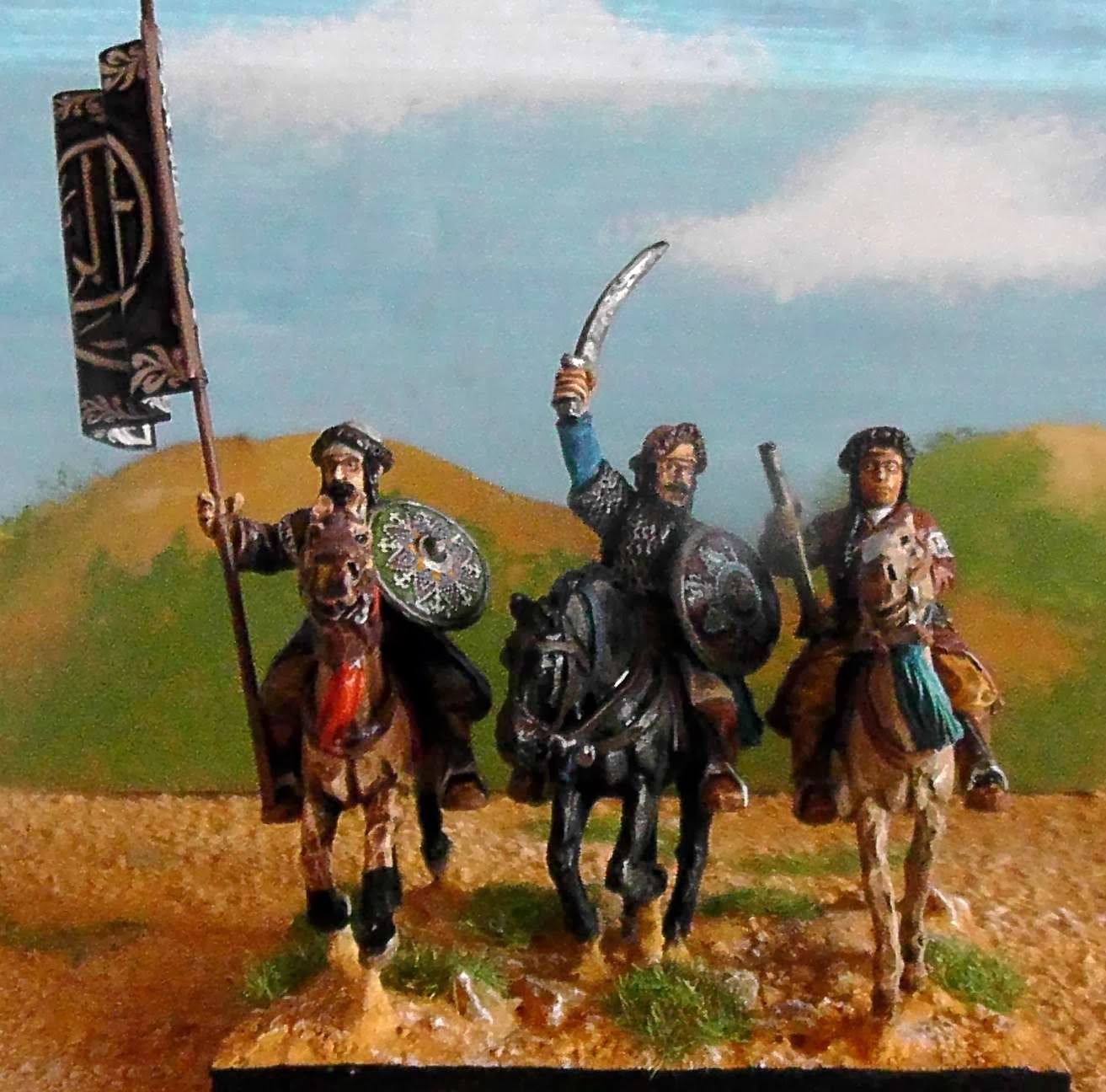 Les Trophées d'Auguste: Chantier 8.13 - Cavalerie Lourde Abasside (2)