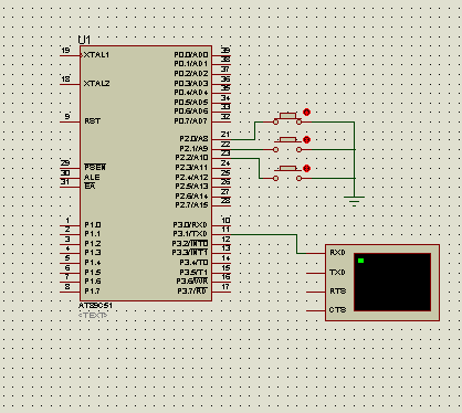 Embedded-Electronics: AT89C51 programming