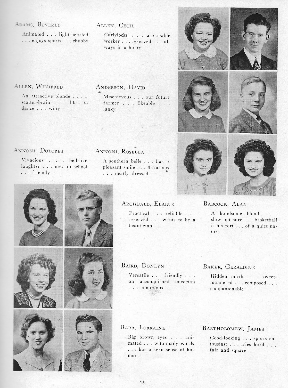 Retiring Guy's Digest: Beverly Adams (1928-2017) Warren High School ...