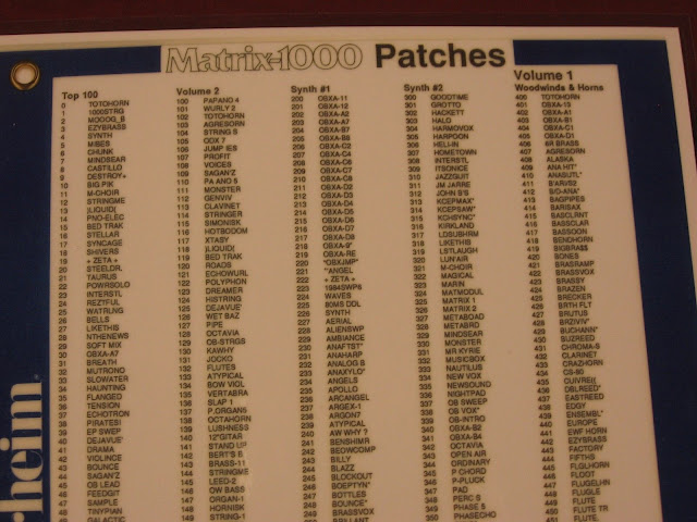 MATRIXSYNTH: Oberheim Matrix 1000 Analog Rack Mount Synth with Original ...