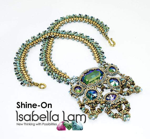 Beautiful Swarovski Crystal Beaded Patterns and Kits by Bead4Me / The ...