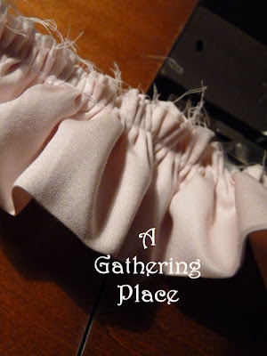 GATHERING FABRIC RUFFLES~~~~~~~ How To Make Them Perfect