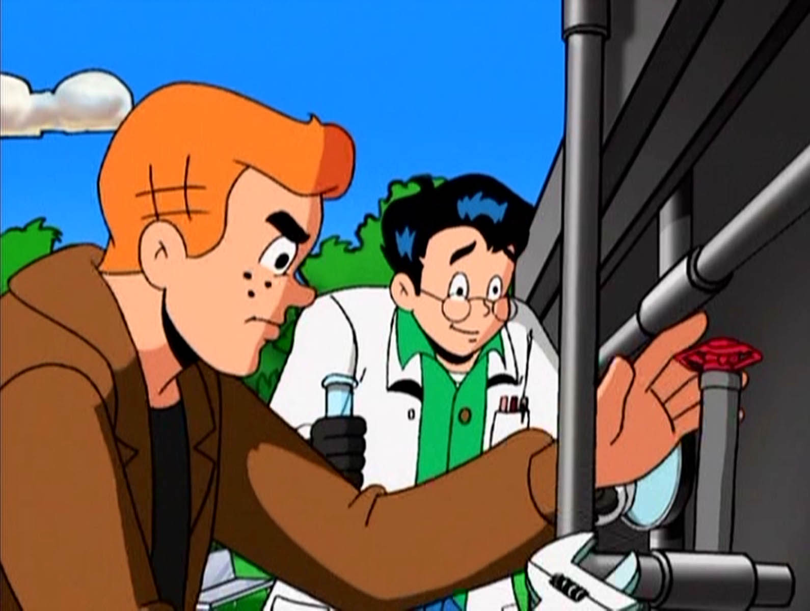 Erik At The Gates: Archie's Weird Mysteries: Invisible Archie