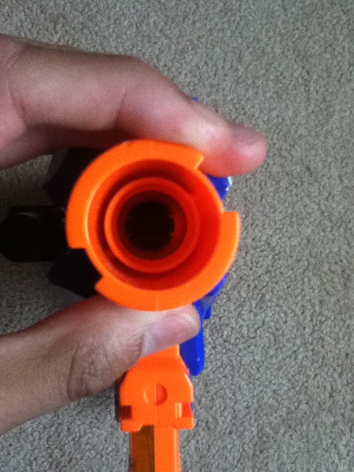 Outback Nerf: Nerf Elite Stryfe Review (75ft orange trigger)