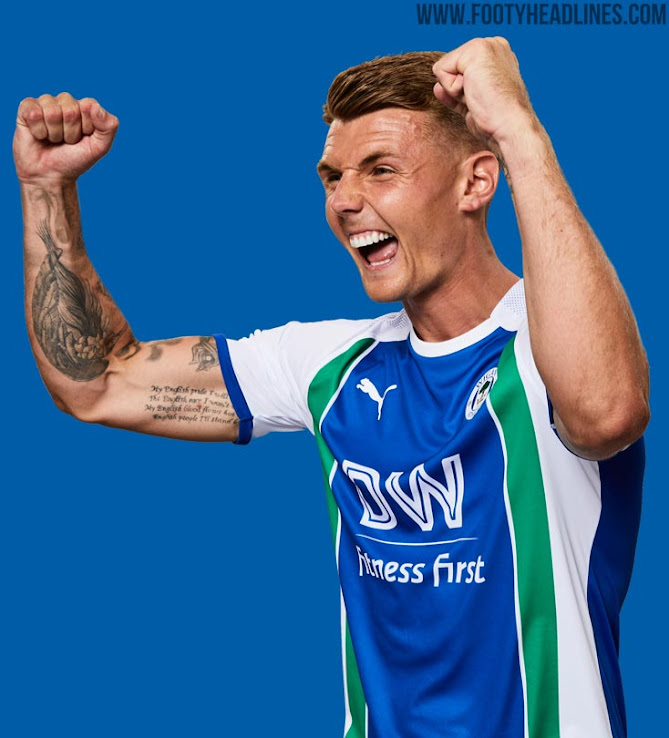 Puma Wigan Athletic 18-19 Home Kit Revealed - Footy Headlines