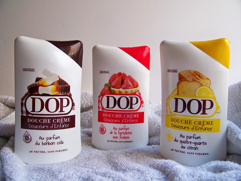 Alex au pays des merveilles: LES GELS DOUCHES DOP, UN RÉGALE