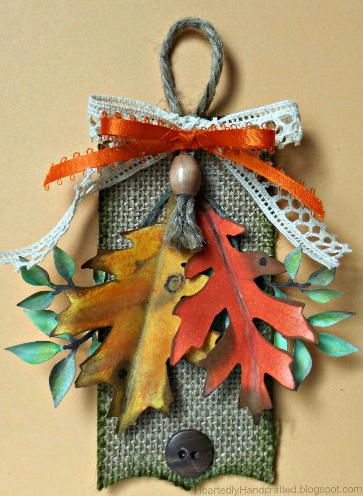 Heartedly Handcrafted: Fall Fiesta Greeting Card that becomes an Office ...
