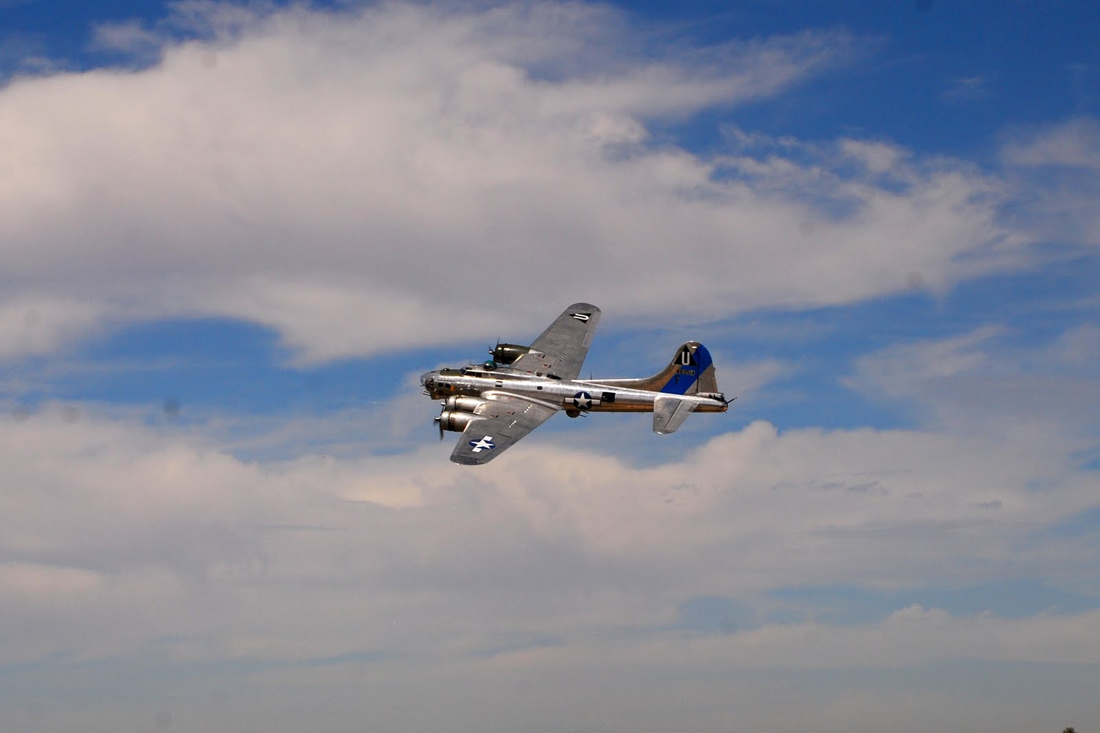 Brenda's Arizona: B-17 over Arizona