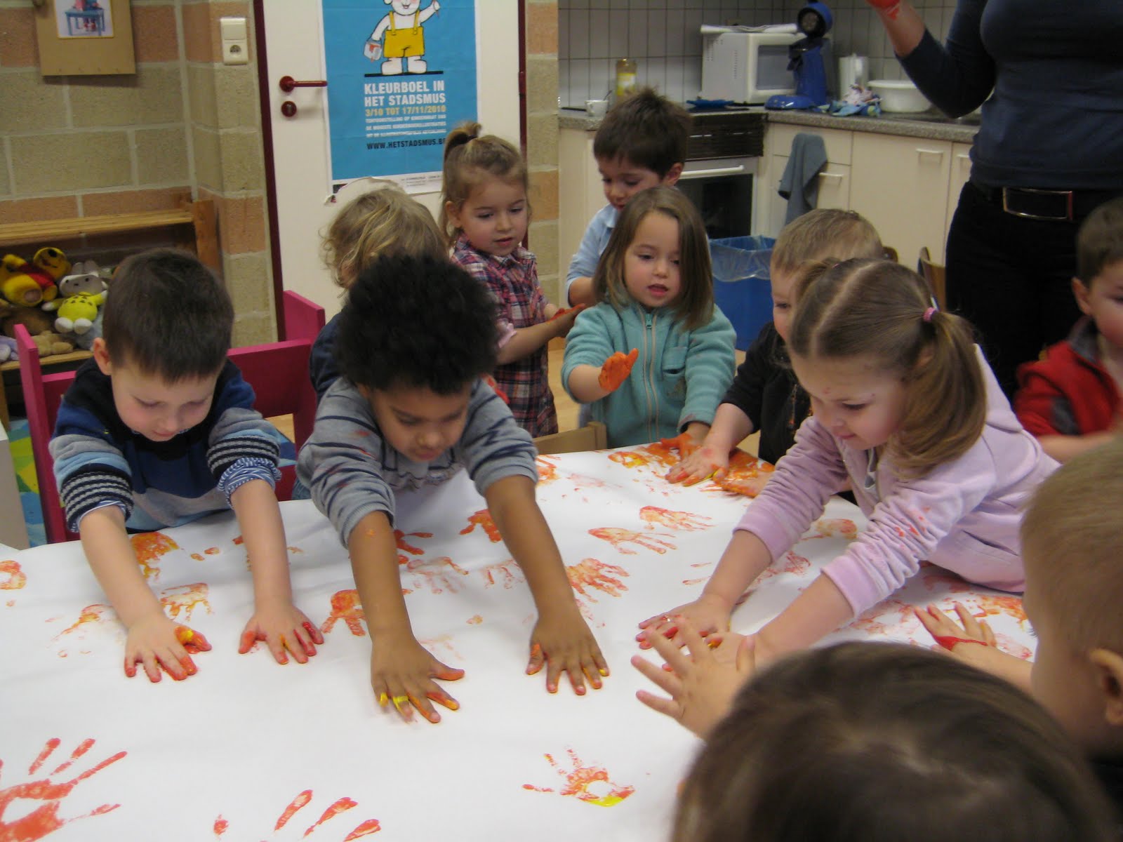 Peuters en 1ste kleuterklas: Blauwtje en Geeltje