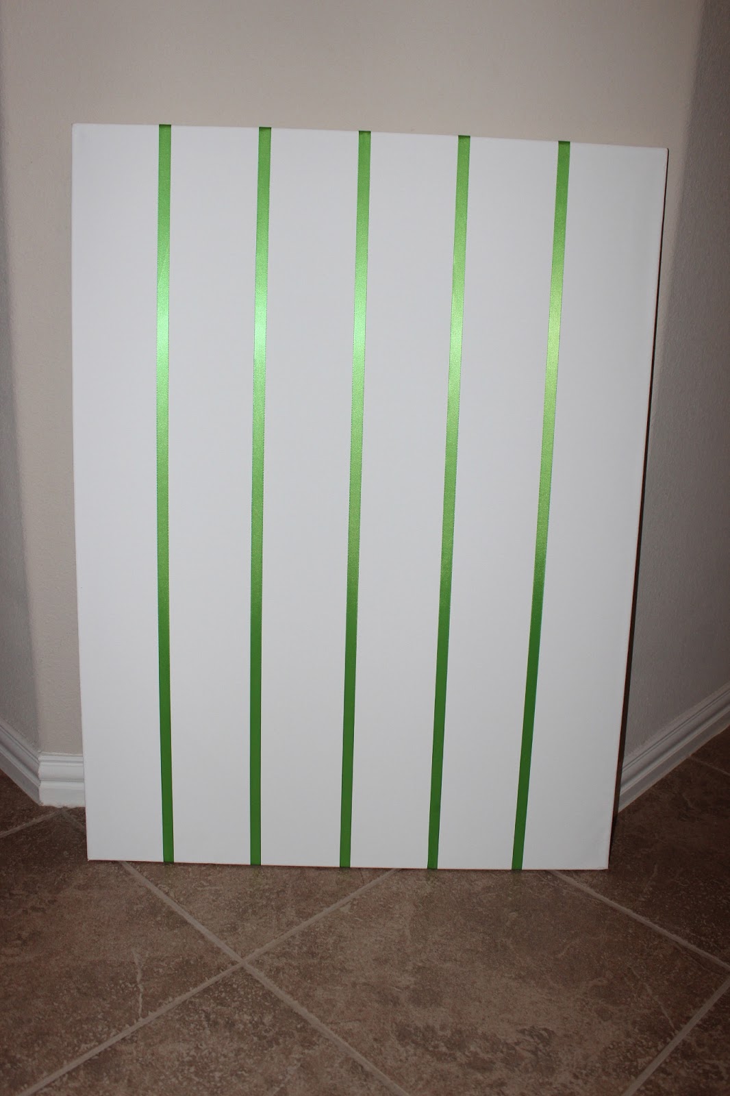 John and Rachel: Glitter Chevron Canvas Tutorial