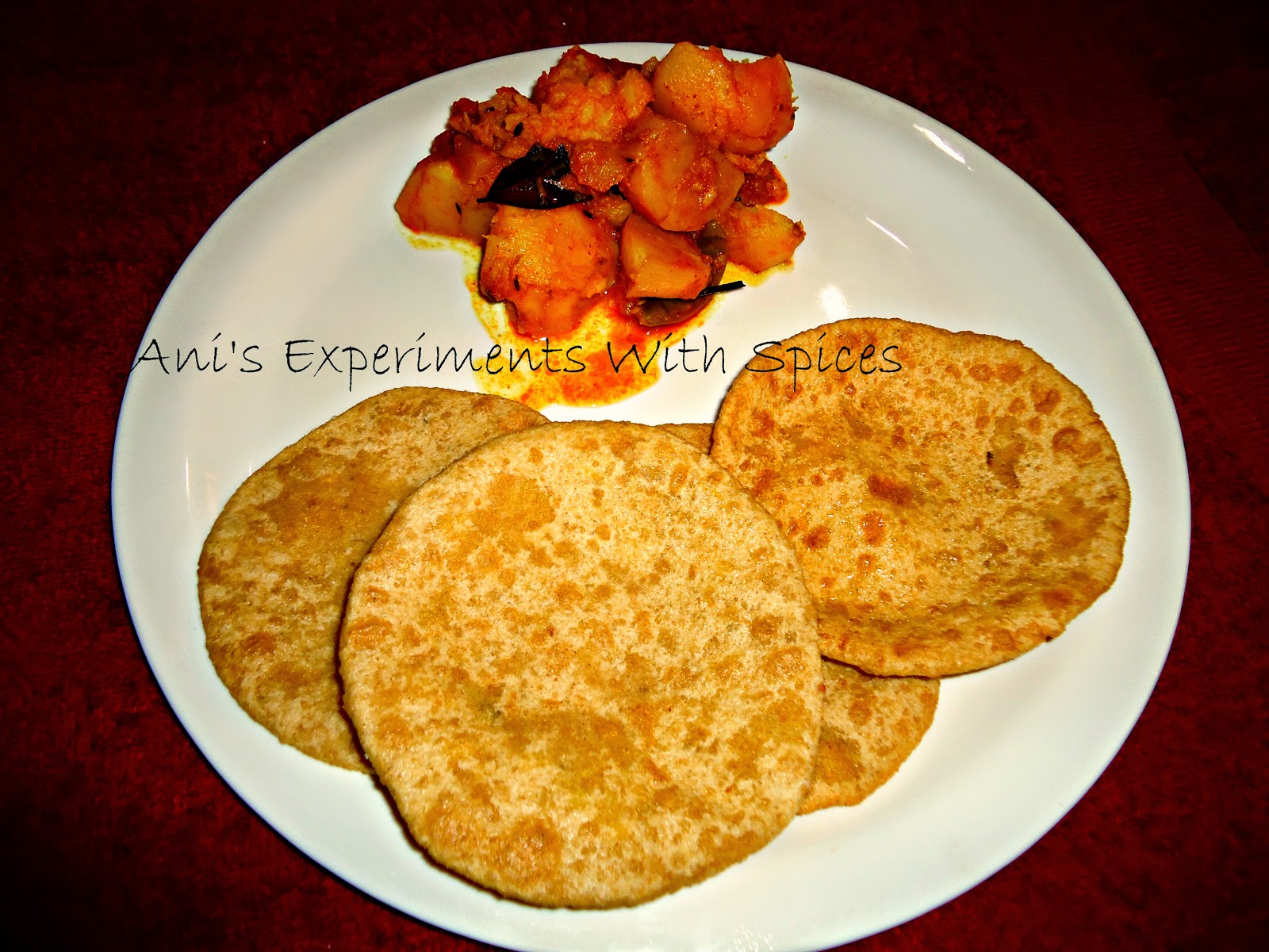 Ani's Experiments With Spices: Daal Puri (Indian Bread With Dried And ...