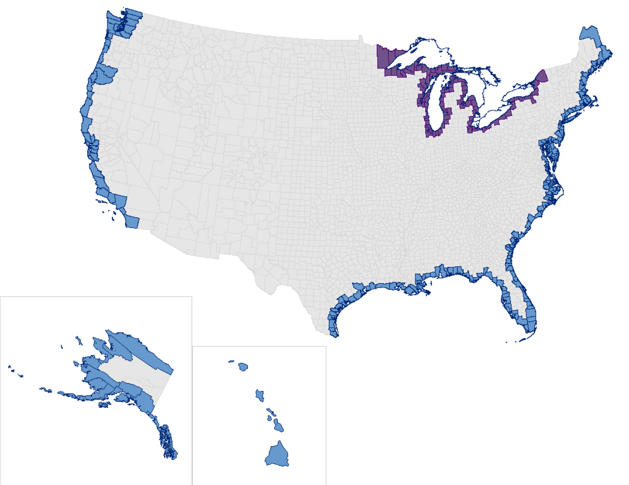 AquaLog: USGS-NOAA Studies Climate Change Impact on U.S. Coasts