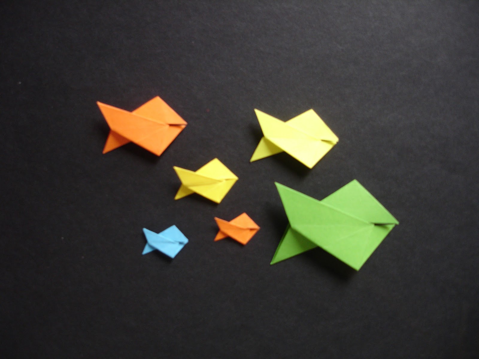 Origami: Nível Fácil - Peixe-Hélice