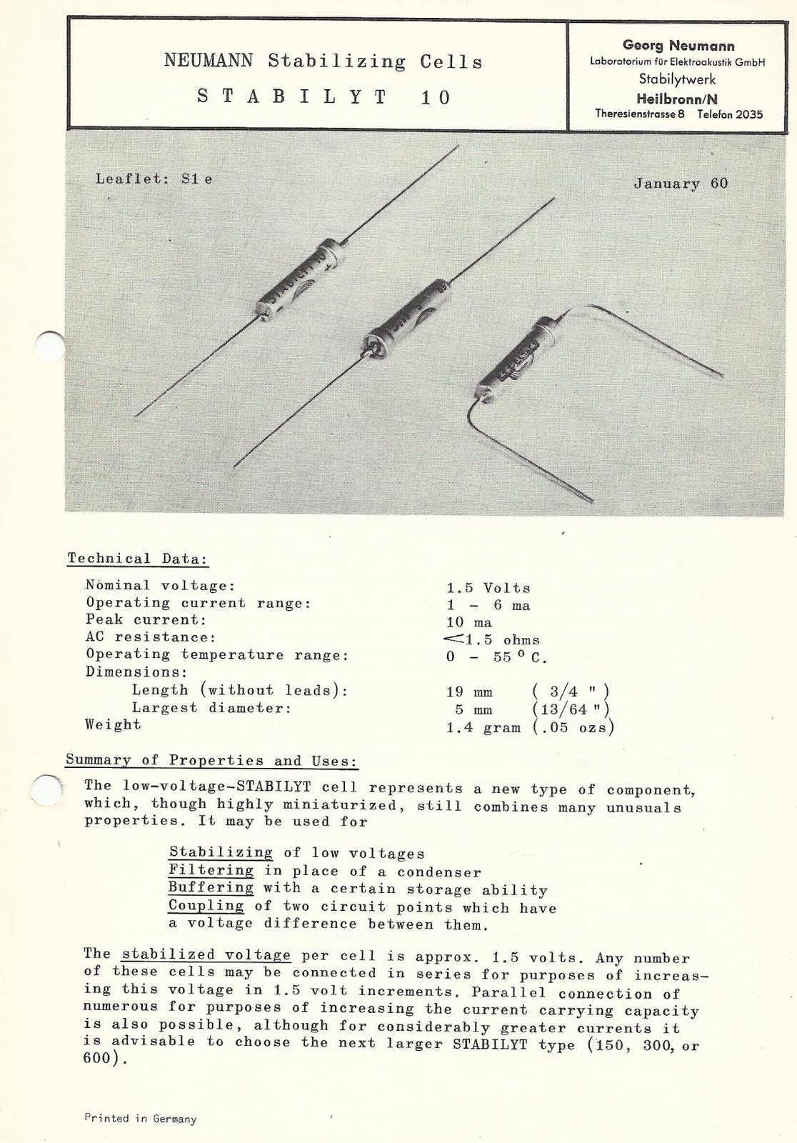 Neumann WV2 – the holy grail – Ultimate High-Fidelity