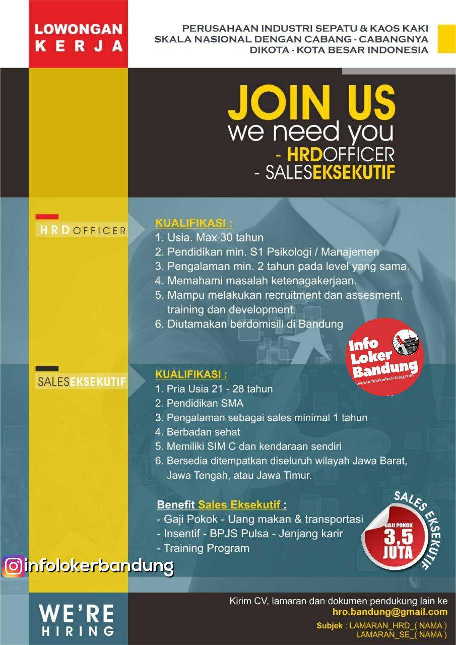 Lowongan Kerja Perusahaan Industri Sepatu & Kaos Kaki Bandung Februari ...