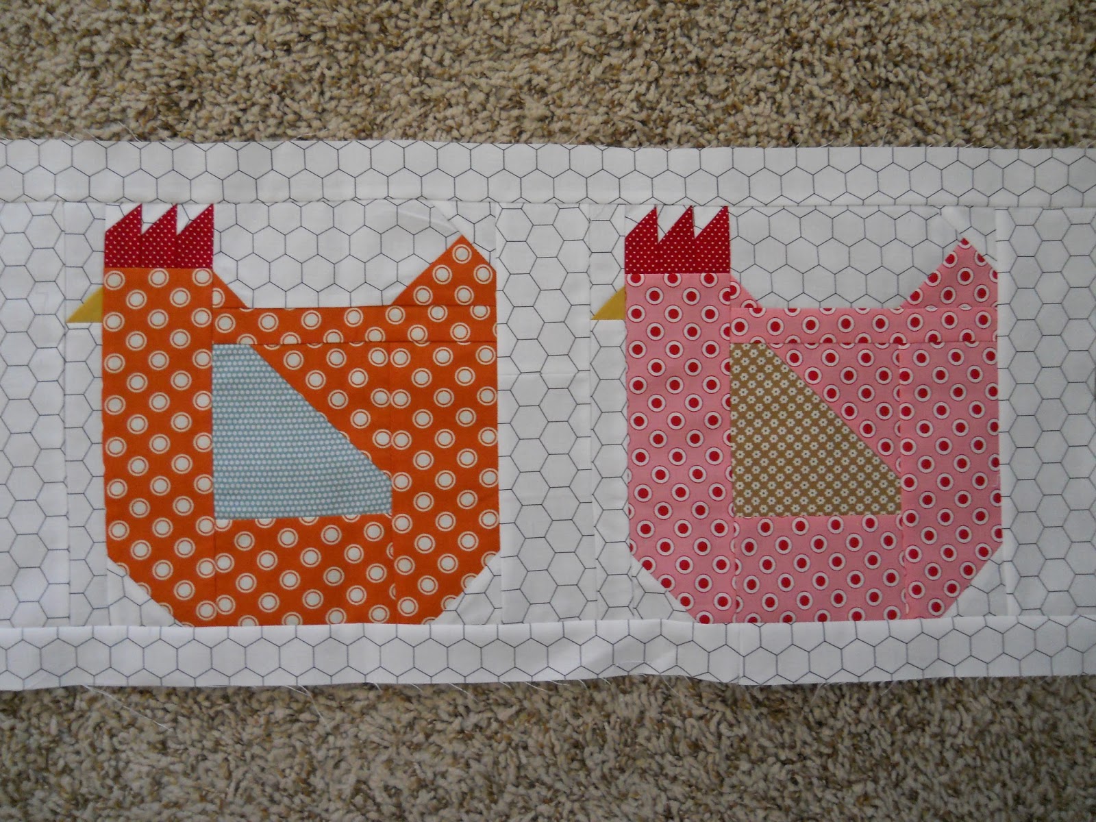 Polka Dot Quilter: Farm Girl Vintage Strip Quilt Blocks...