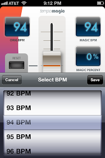 The Dance Buzz: Review: Tempo Magic App