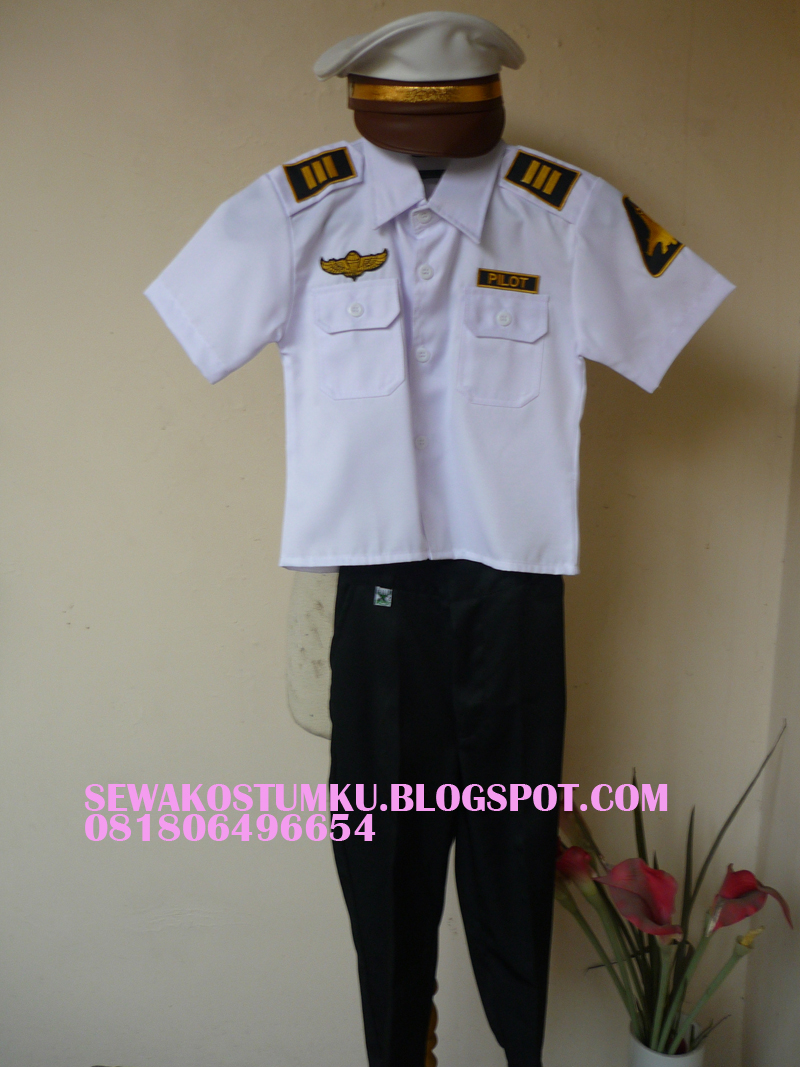 Sewa Kostum Cosplay Jakarta: Sewa Kostum Baju Pilot Jakarta