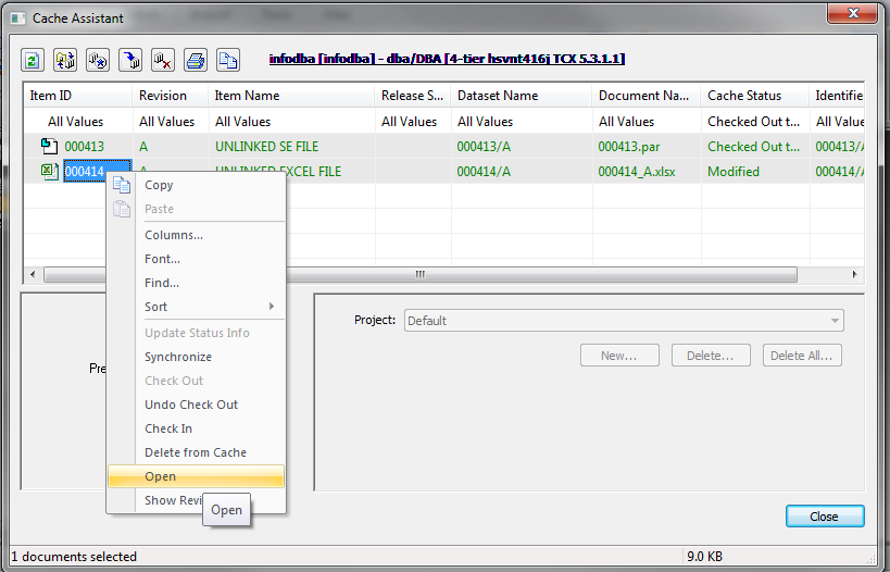 Dave's Rave: Linking Teamcenter Managed Excel Files With Solid Edge Embedded Client Files