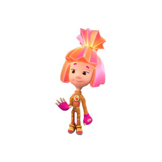 Cartoon Characters: Fixiki (PNG)