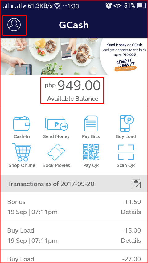 GCash: How to see your Preview Balance on login page using GCash App ...