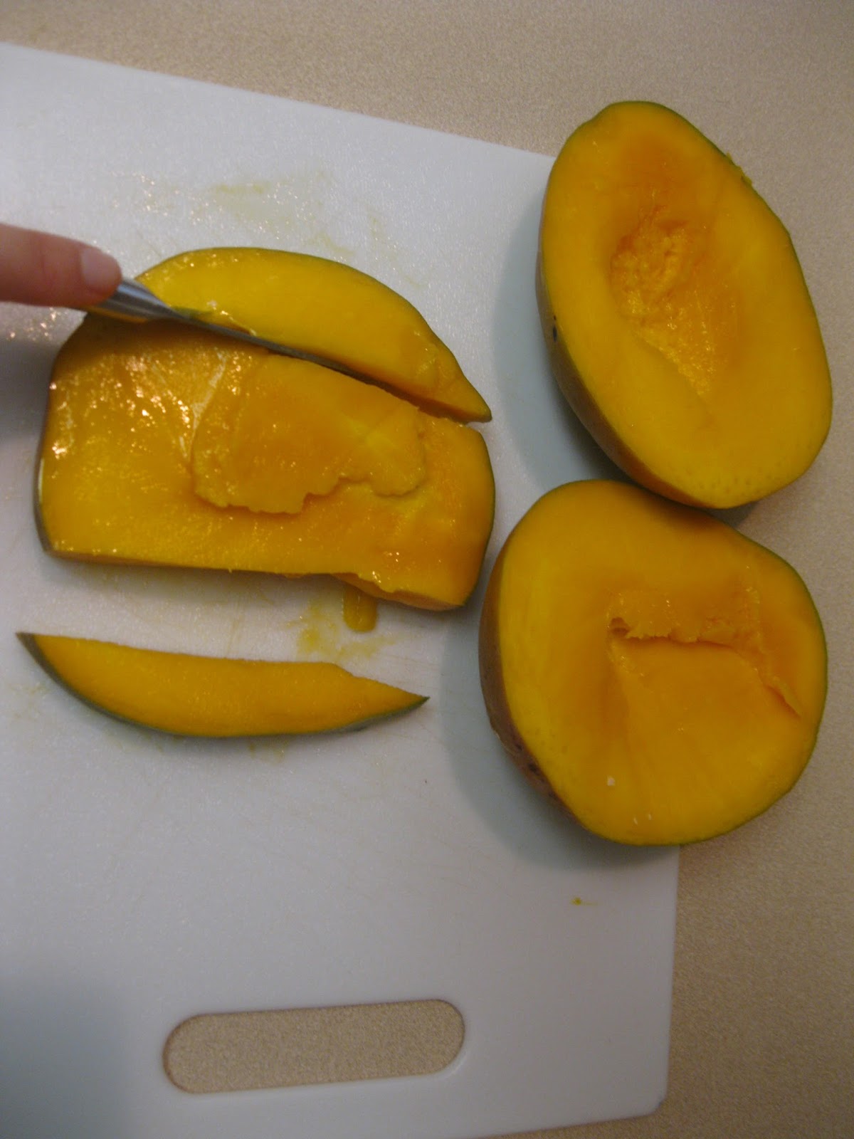 So There.: How To Peel a Mango - Step by Step Tutorial with Photos