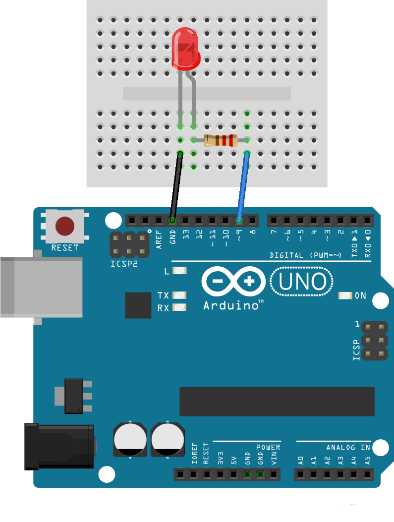 Rangkaian Driver Nyala Led Menggunakan Arduino Syarif Projects