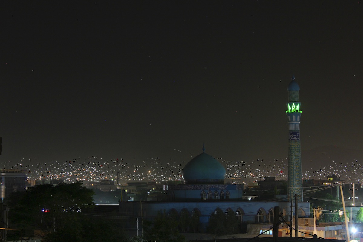 four wheeled adventures: A Few Night Shots of Kabul