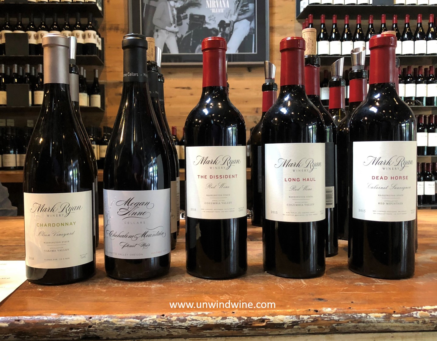 UnwindWine: Mark Ryan Columbia Valley Wine Tasting