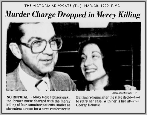 Unknown Gender History: Mary Rose Robaczynski, Serial Killer Nurse ...
