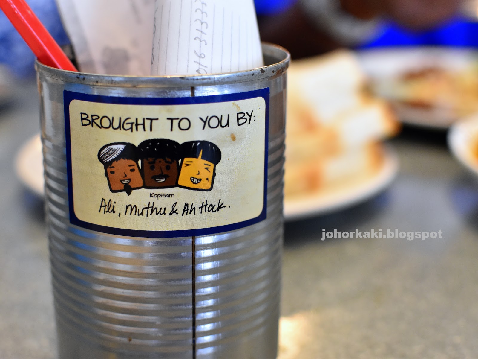 AMAH Ali, Muthu, Ah Hock at Petaling Street KL Kuala Lumpur JK1418 ...