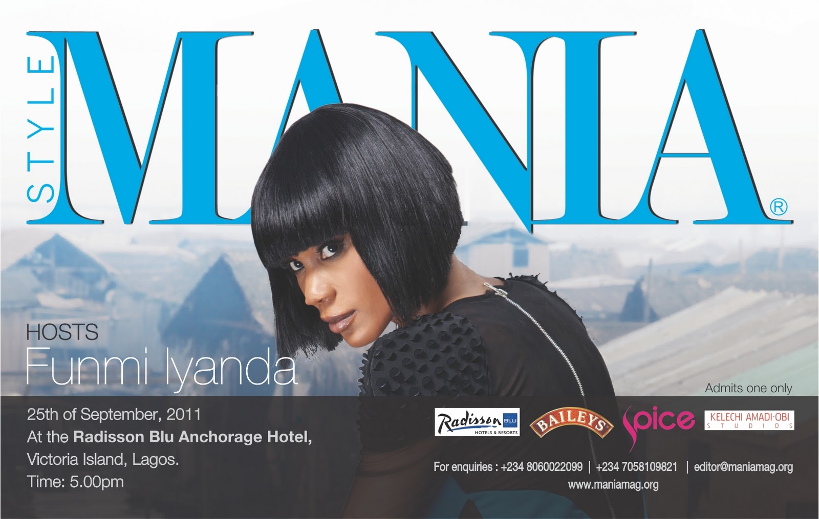 StyleMANIA Magazine Presents "An Evening with Funmi Iyanda"